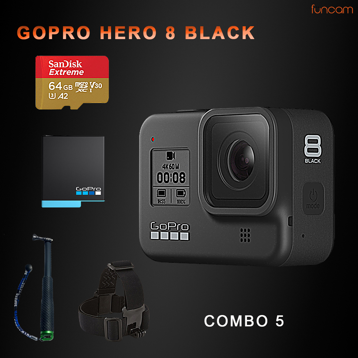 GOPRO 8 BLACK